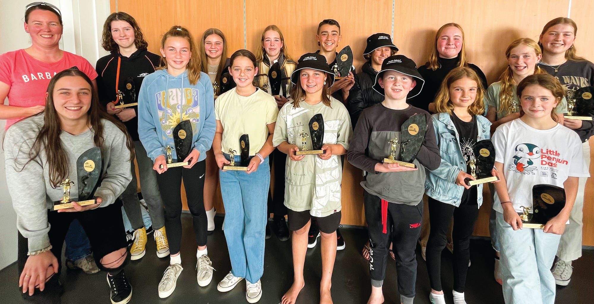 Phillip Island swim club presentations