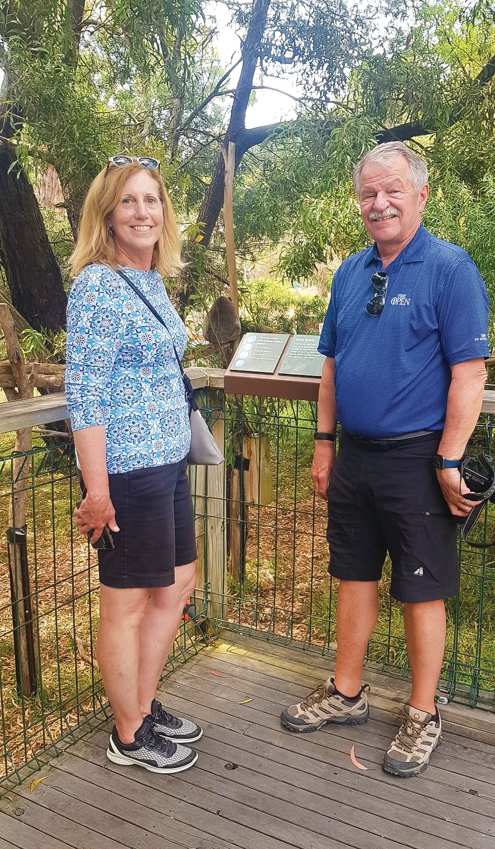 Friends arrive on a Breeze